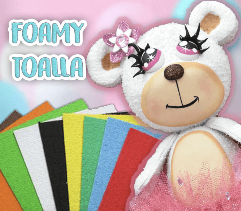 Foamy Toalla Tamaño Carta – Creaciones Pascua