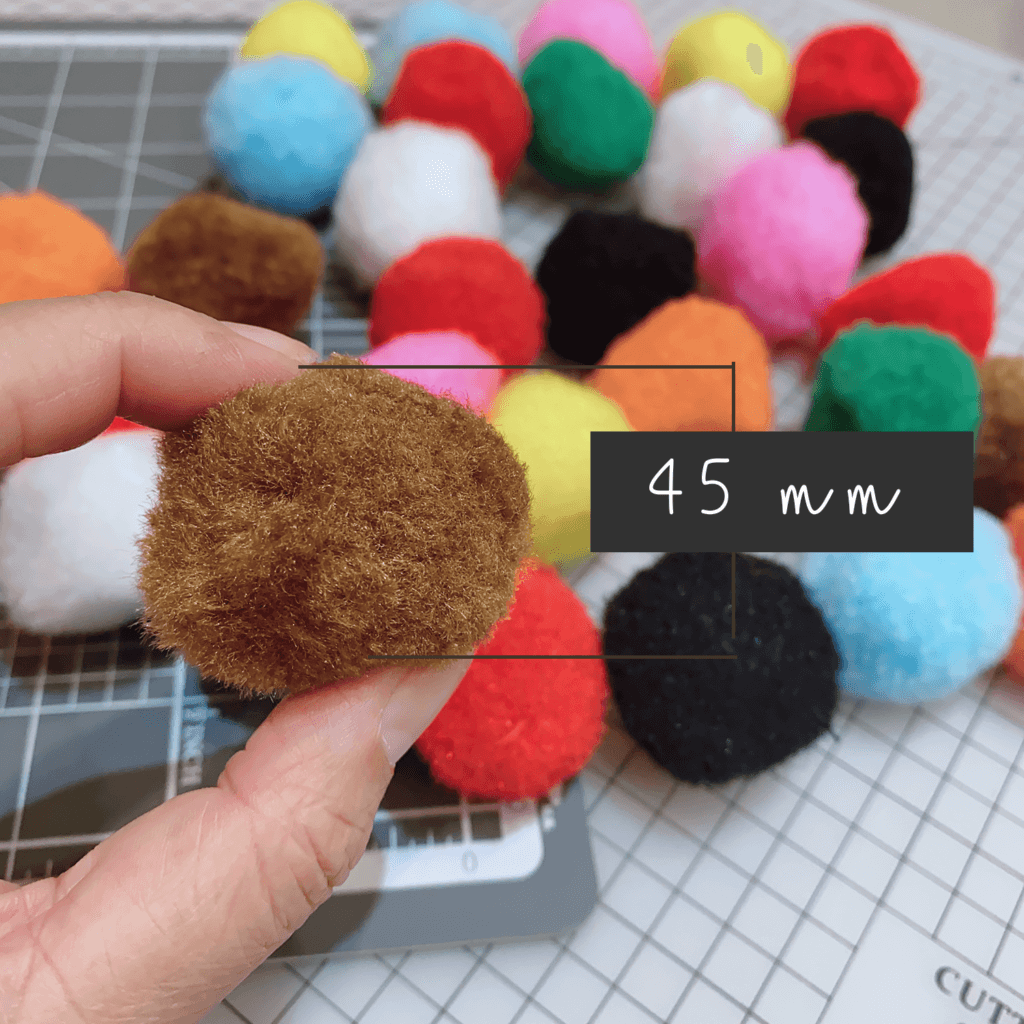 Pompones Colores Surtidos – Creaciones Pascua