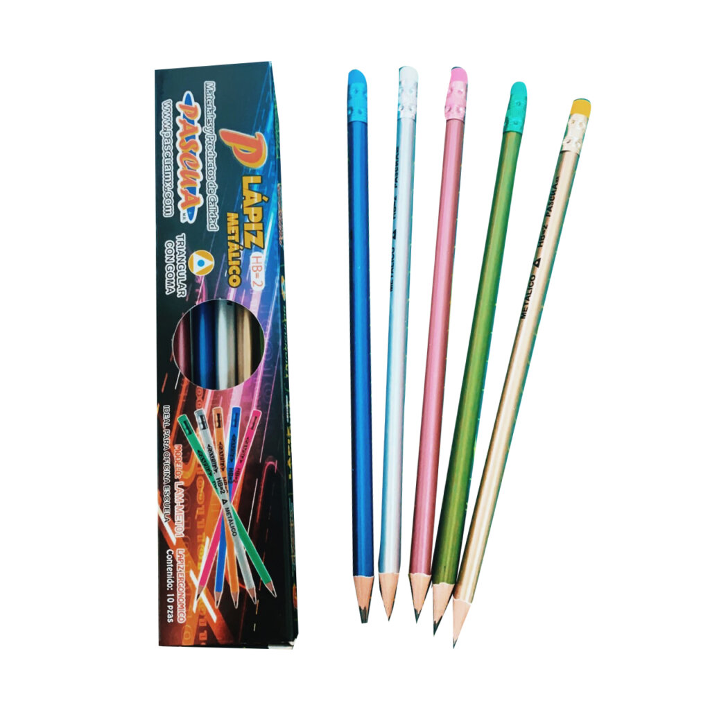 Lápices de Grafito HB #2 Metálico – Creaciones Pascua