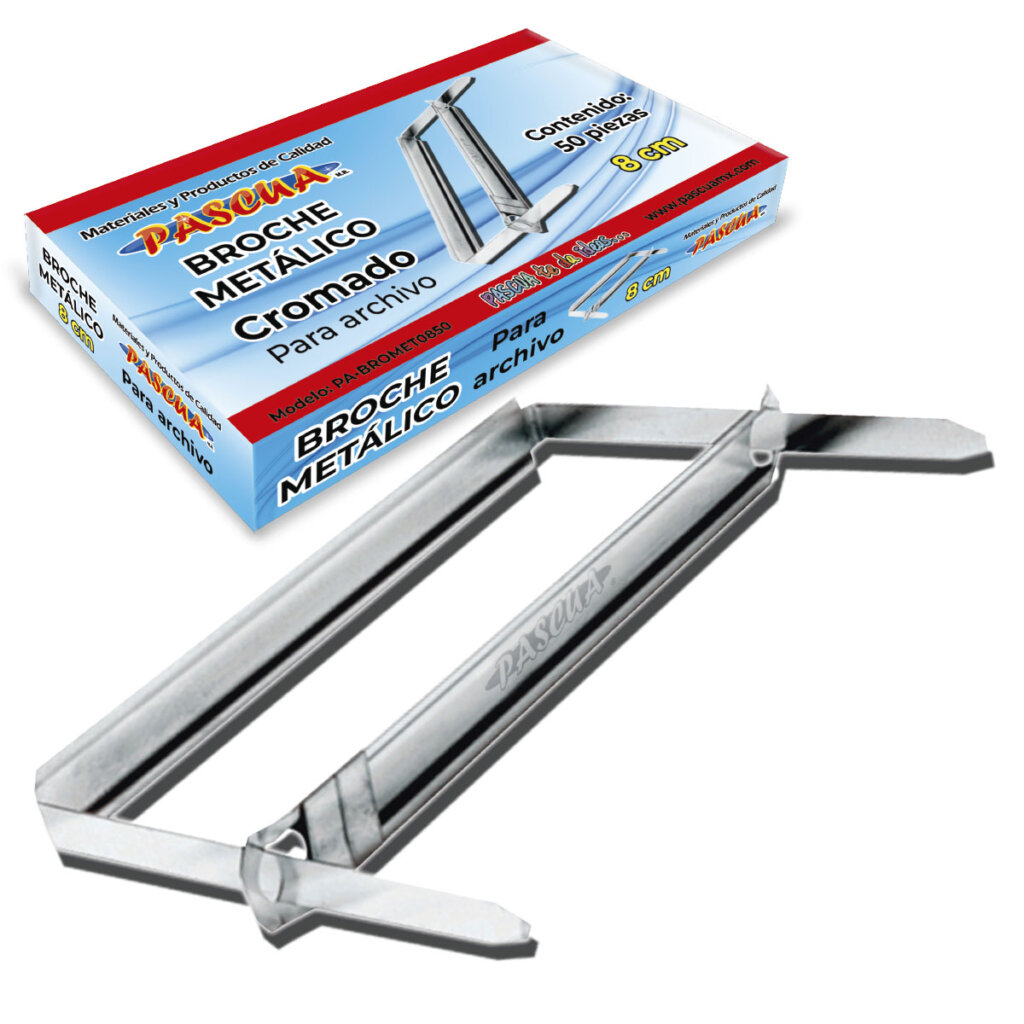 Broche Metálico para Archivo – Creaciones Pascua