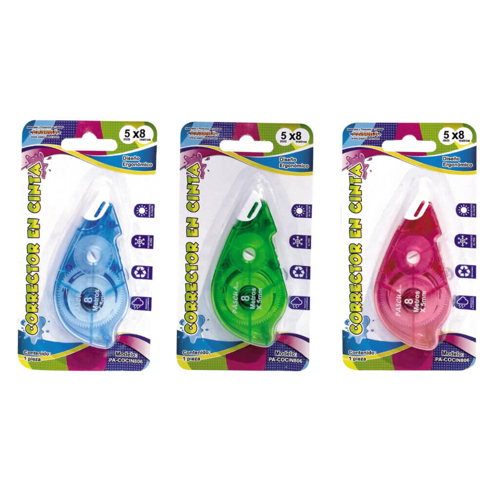 Corrector en Cinta 8 m – Creaciones Pascua