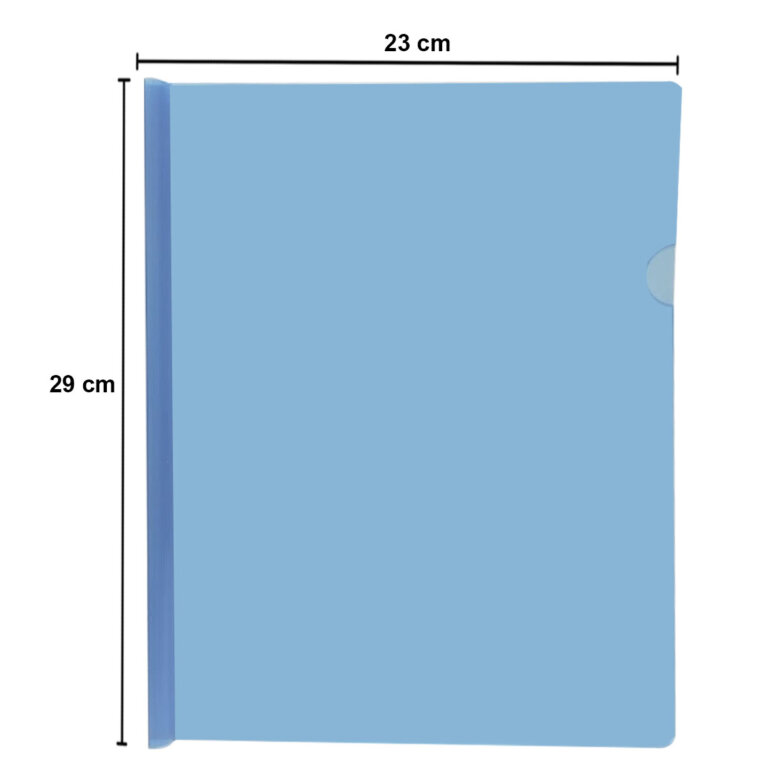 Folder Transparente con Costilla – Creaciones Pascua