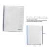 Folder Transparente con Costilla – Creaciones Pascua