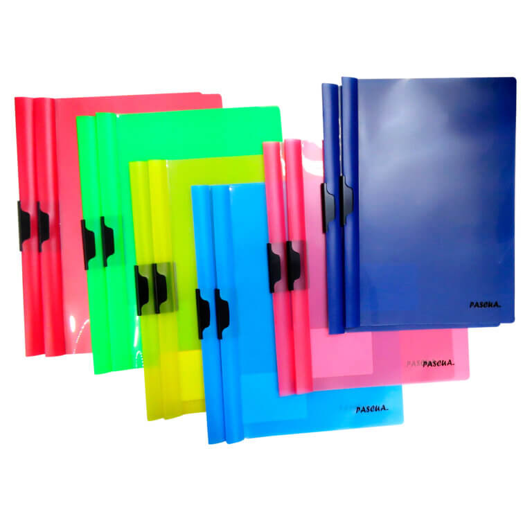 Folder de Plástico con Clip – Creaciones Pascua