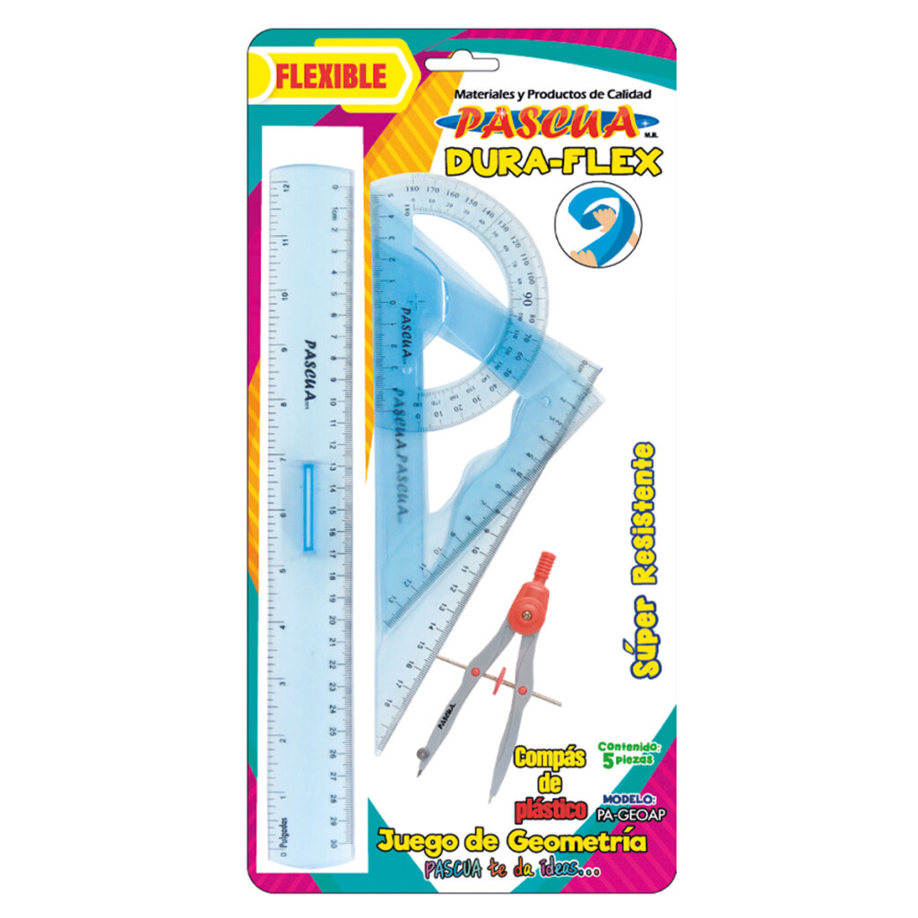 Juegos de Geometría Irrompible y Dura/Flex – Creaciones Pascua