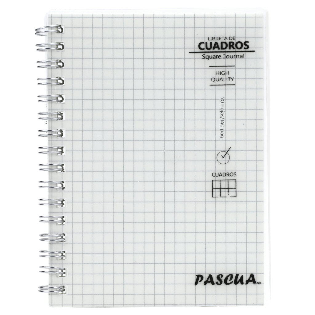 Libreta de Cuadros Square Journal – Creaciones Pascua