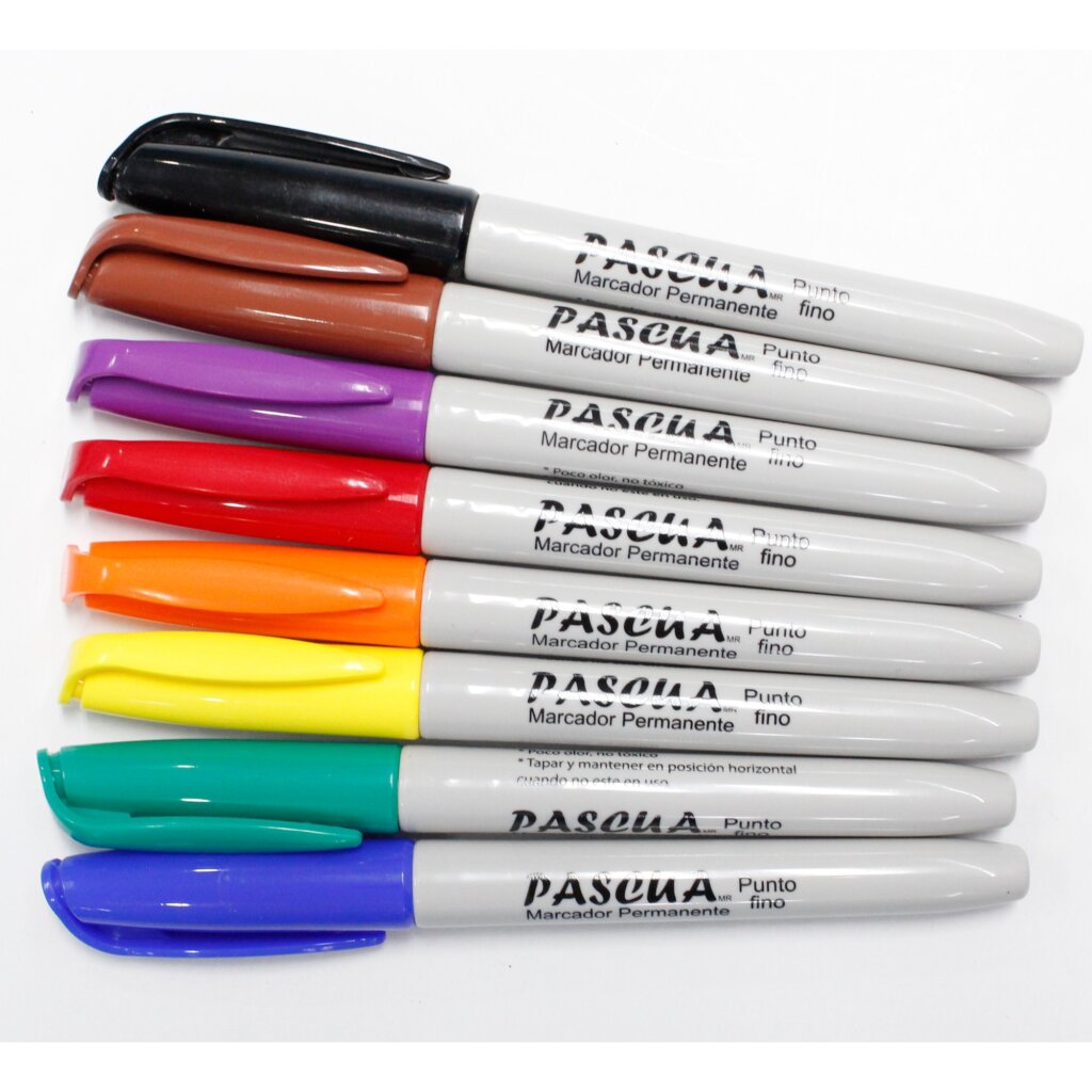 Marcador Permanente Punto Fino Colores – Creaciones Pascua