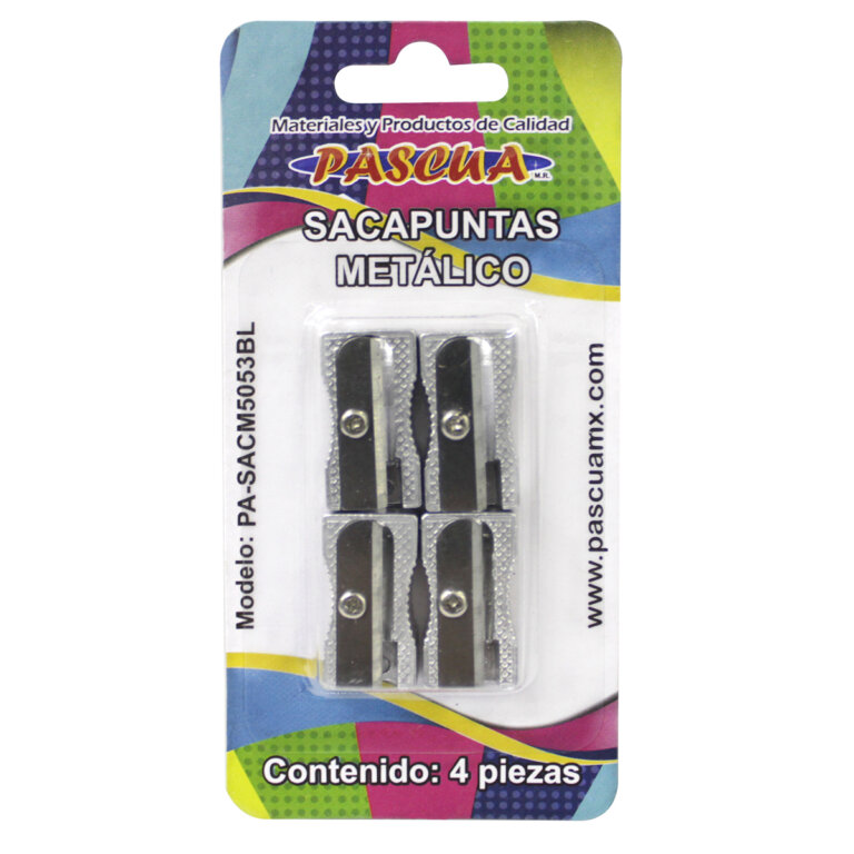 Sacapuntas Metálico – Creaciones Pascua