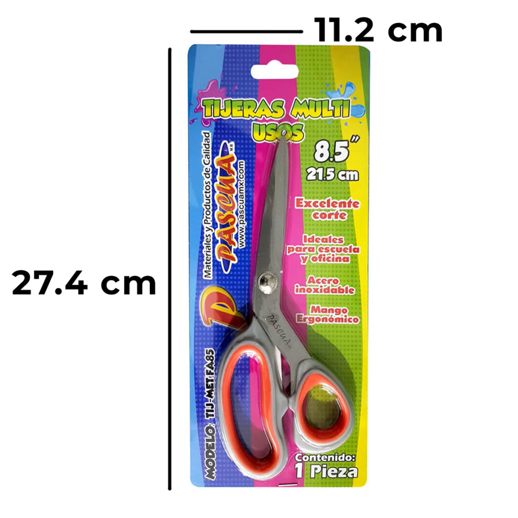 Tijeras Multiusos Grises – Creaciones Pascua