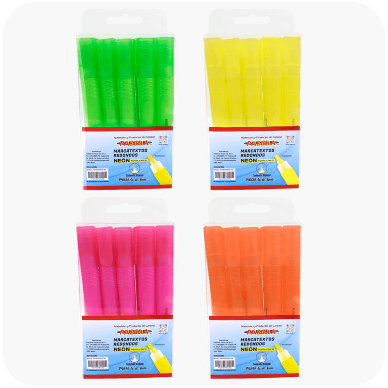 Marca Textos Redondos Neón – Creaciones Pascua